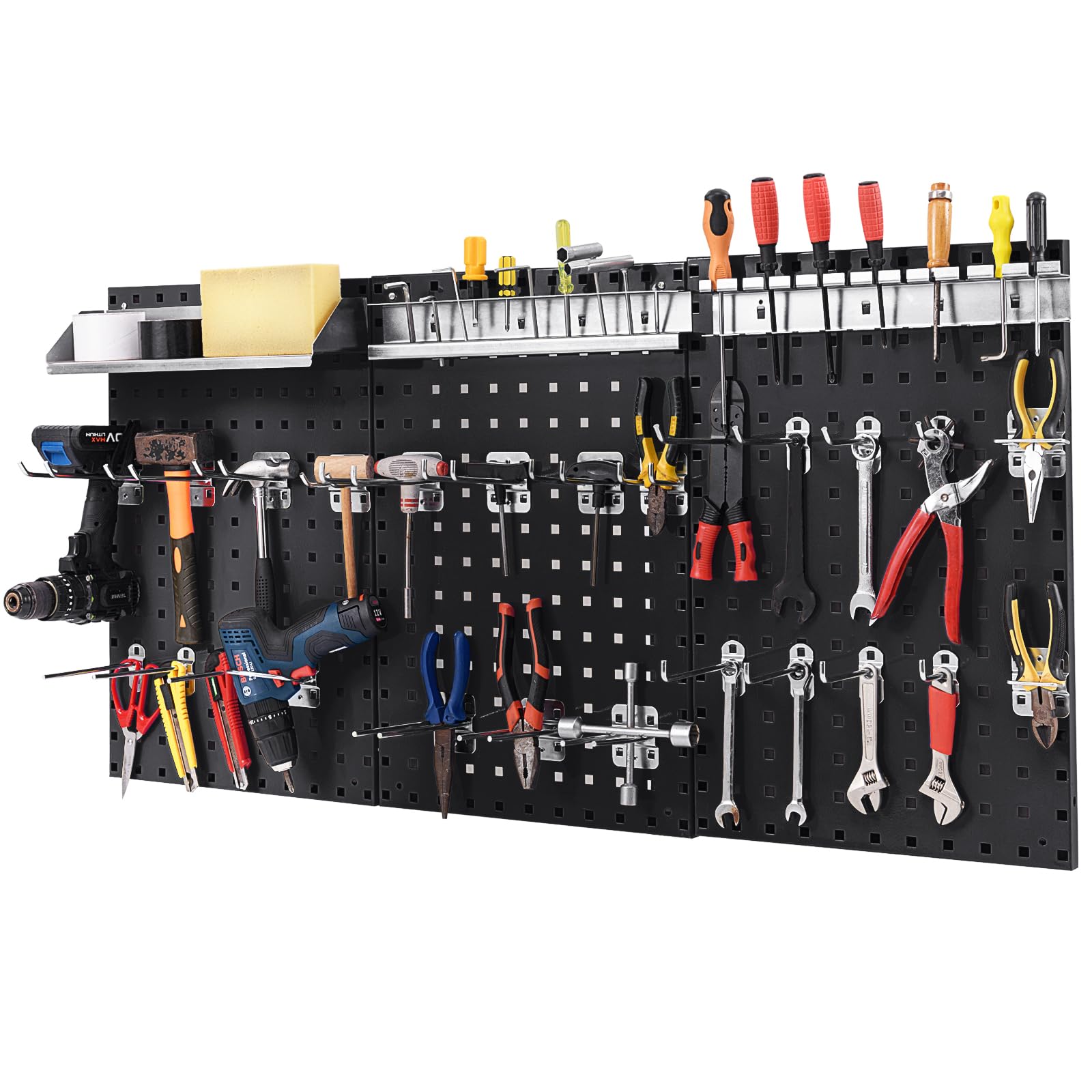 Wall-Mounted Pegboard Kit with 3 Pegboards Sale, Price & Reviews ...