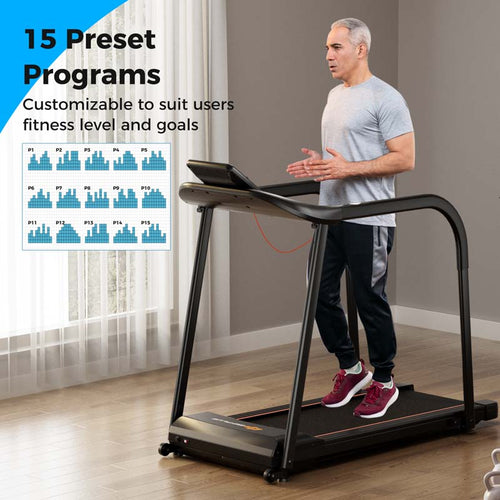 2.5 HP Walking Treadmill with Long Handrails for Seniors Sale, Price ...