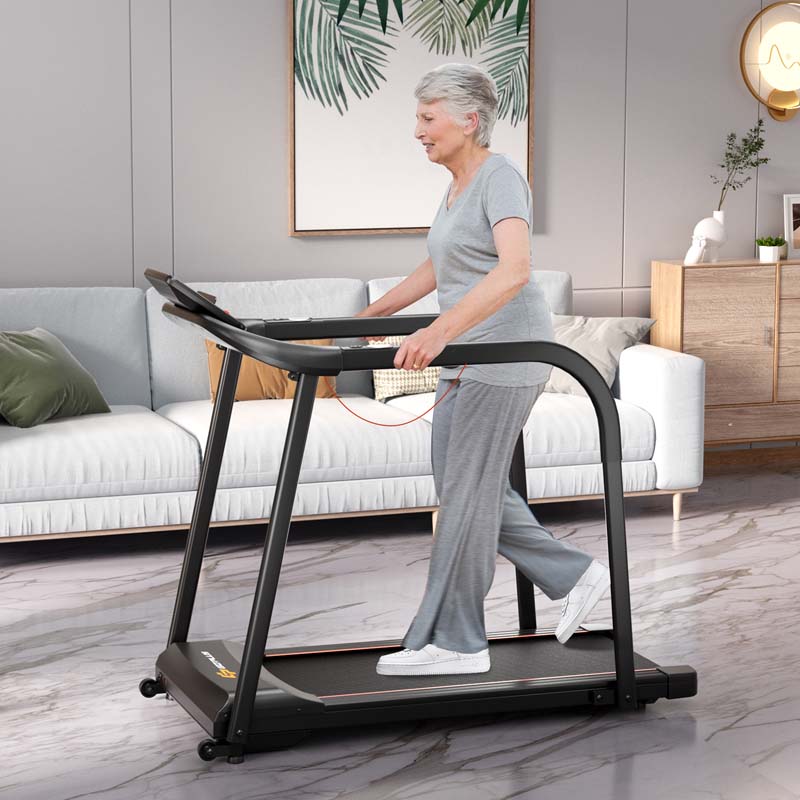 2.5 HP Walking Treadmill with Long Handrails for Seniors Sale, Price ...