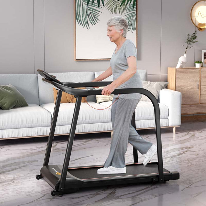 2.5 HP Walking Treadmill with Long Handrails for Seniors - Eletriclife