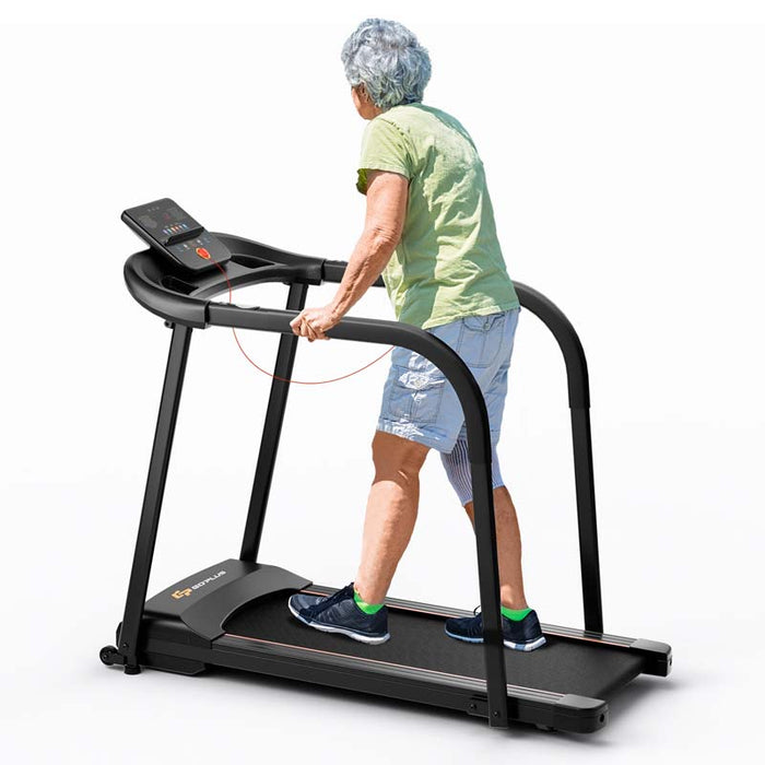 2.5 HP Walking Treadmill with Long Handrails for Seniors - Eletriclife