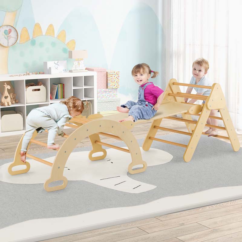 5-in-1 Montessori Wooden Arch Climber Ladder Sale, Price & Reviews ...