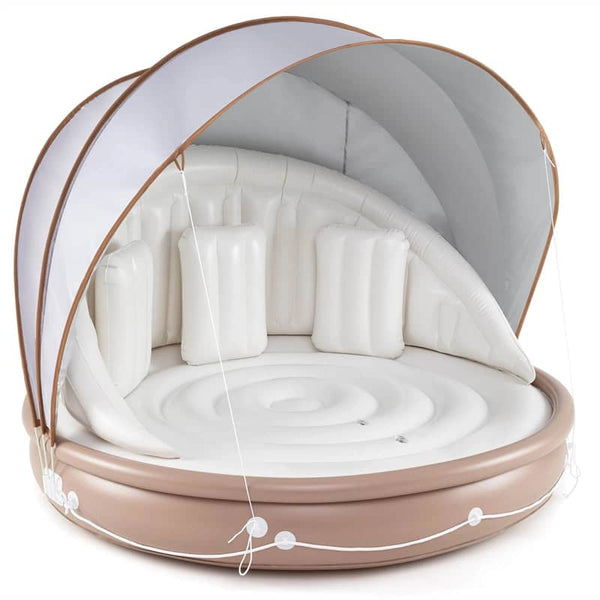 Inflatable Pool Float island with Canopy Sale, Price & Reviews ...