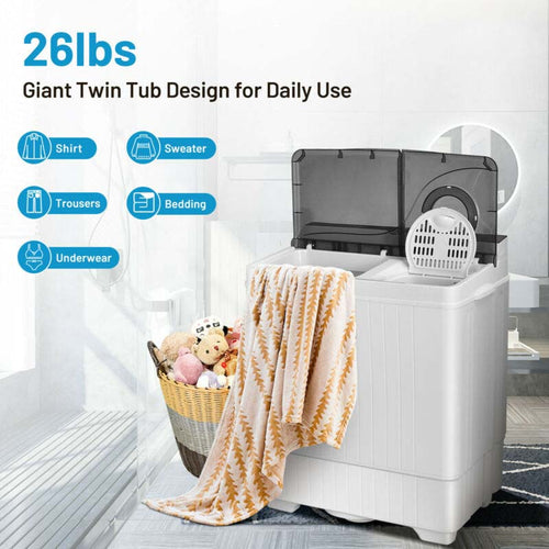 26 lbs Portable Washing Machine Sale, Price & Reviews - Eletriclife