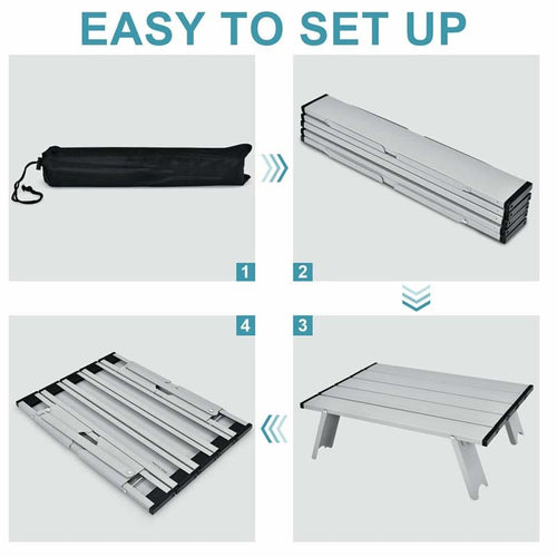 2 Pcs Folding Backpack Beach Chair Table Set Sale, Price & Reviews ...