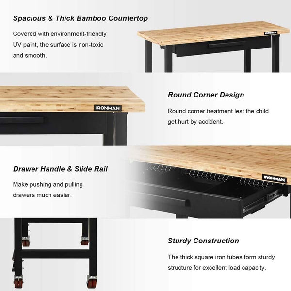 48" Mobile Workbench with Drawer Sale, Price & Reviews - Eletriclife