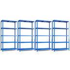 Blue 74" 5-Tier Heavy Duty Storage Shelves Sale, Price & Reviews ...