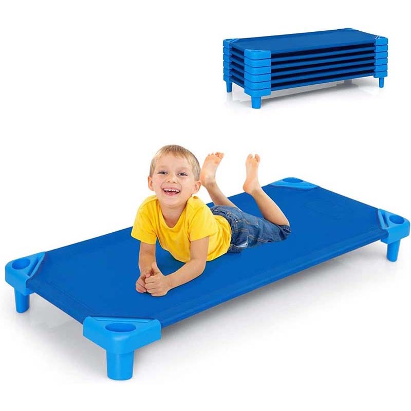 Pack of 6 Stackable Sleeping Daycare Cots for Kids Sale, Price ...