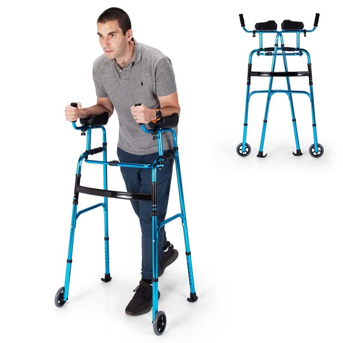 Foldable Walker w/ Removable Arm Support Pad Sale, Price & Reviews ...