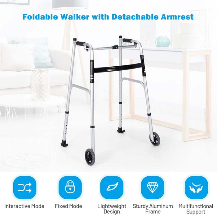 Foldable Walker w/Removable Arm Support Pad Sale, Price & Reviews ...