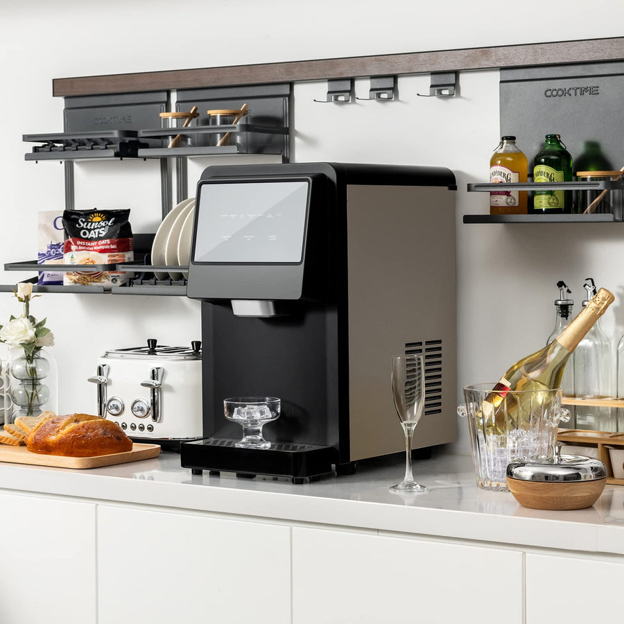 60 Lbs/24H Self Dispensing Nugget Ice Maker Countertop Sale, Price ...