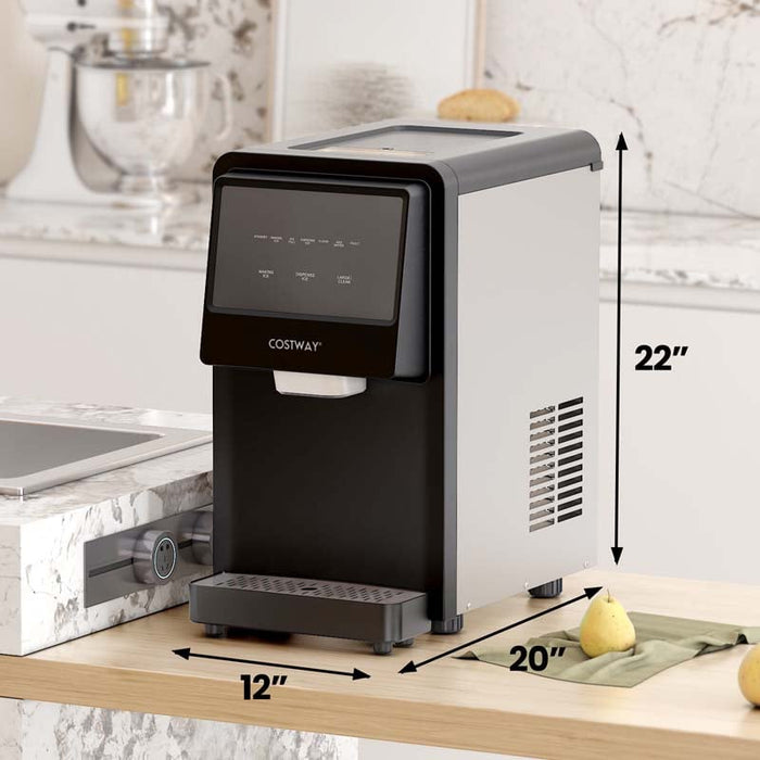 60 Lbs/24H Self Dispensing Nugget Ice Maker Countertop Sale, Price ...